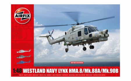 Airfix 1/48 Westland Lynx Mk 88A/HMA8/Mk 90B Multi-Role Helicopter